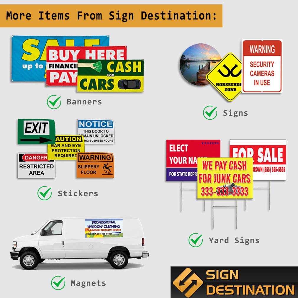 Decal Sticker Multiple Sizes Buy Here Pay Here Financing Available Red Business Buy Here Outdoor Store Sign Red - 28inx20in, One Sticker