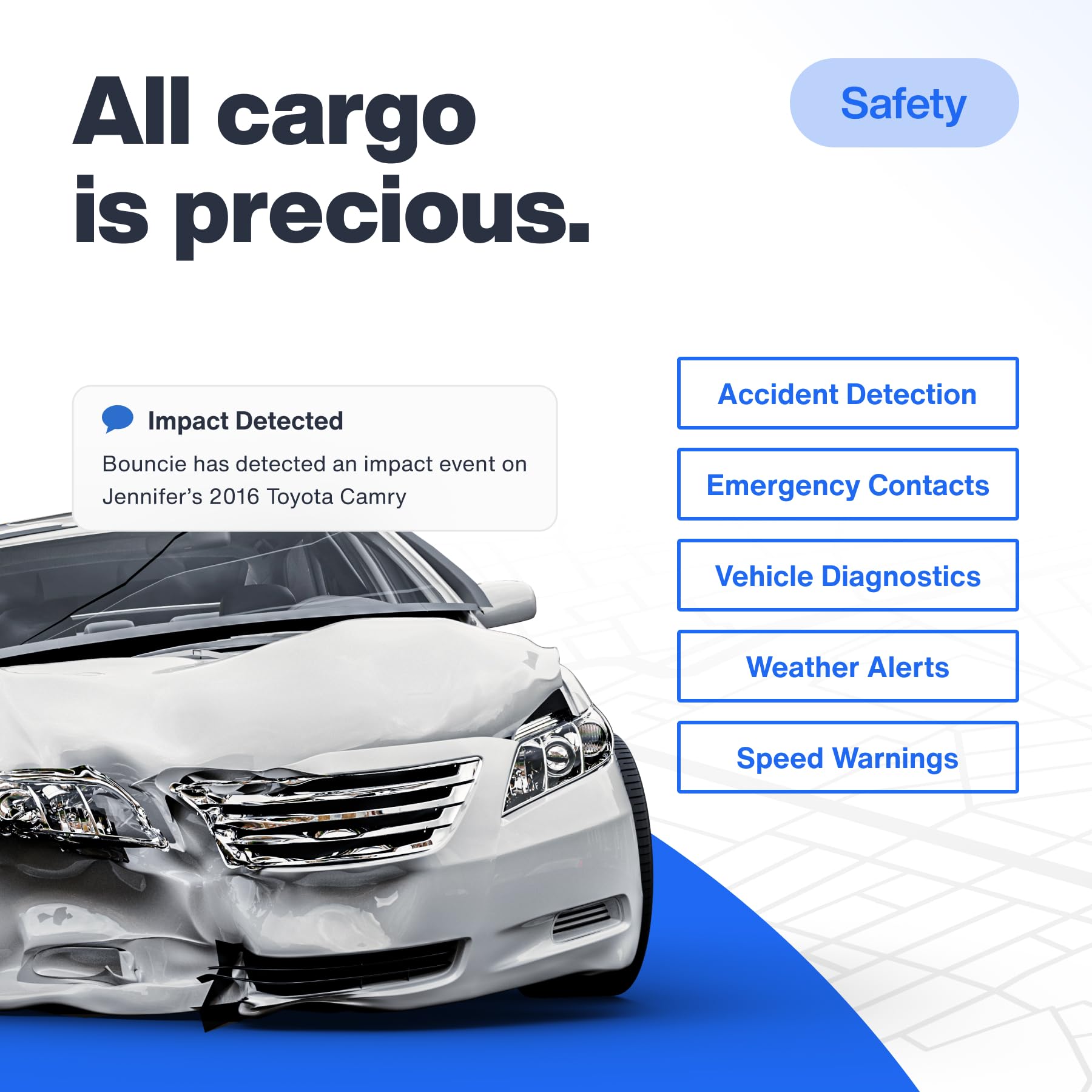 Bouncie - GPS Tracker for Vehicles, Vehicle Location, Route History, Speed Monitoring, Accident Notification, GeoFence, No Activation Fees, Cancel Anytime, Family and Fleets