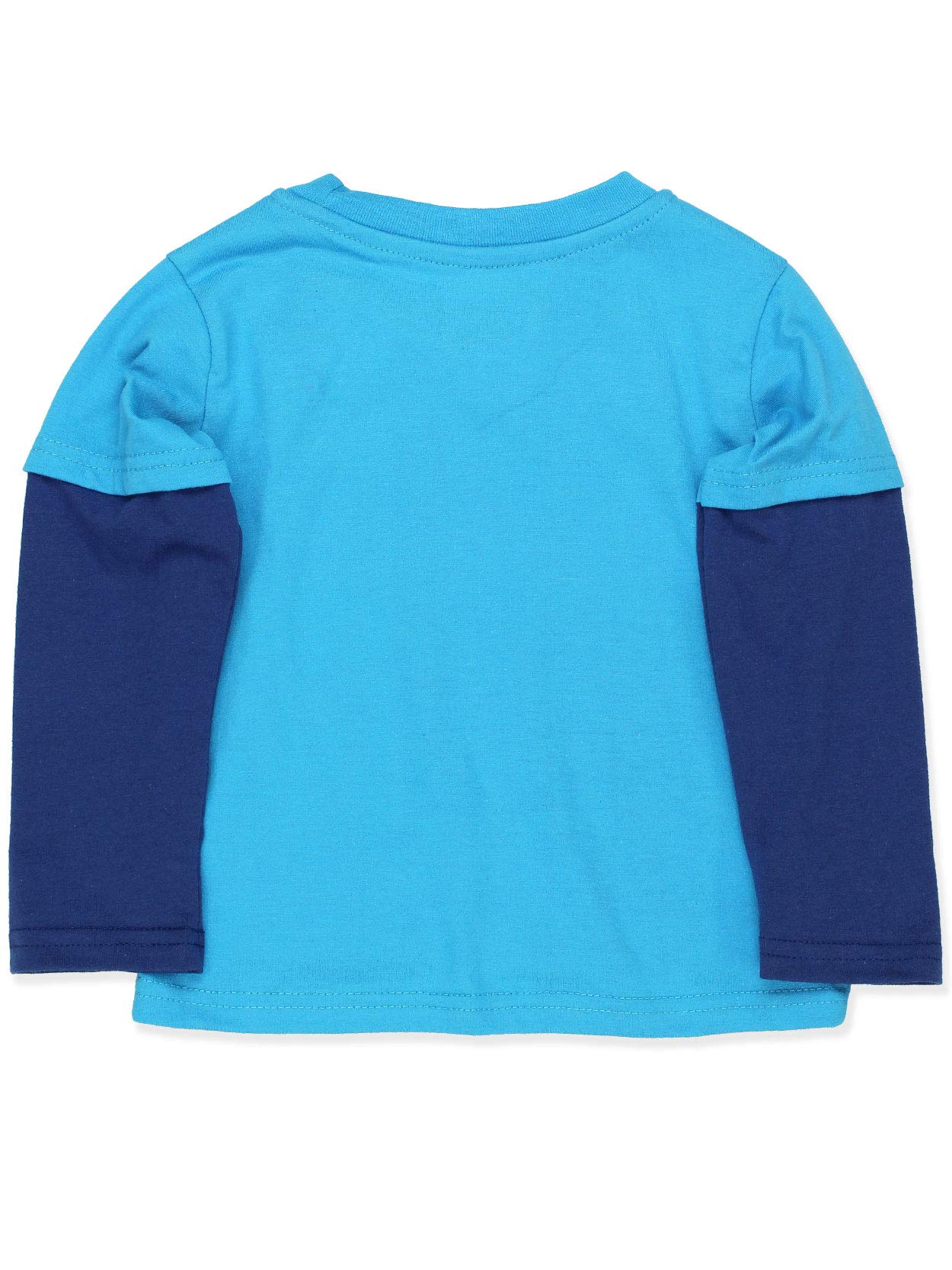 Sesame Street Elmo and Cookie Monster Boys Shirt for Infant and Toddlers Light Blue