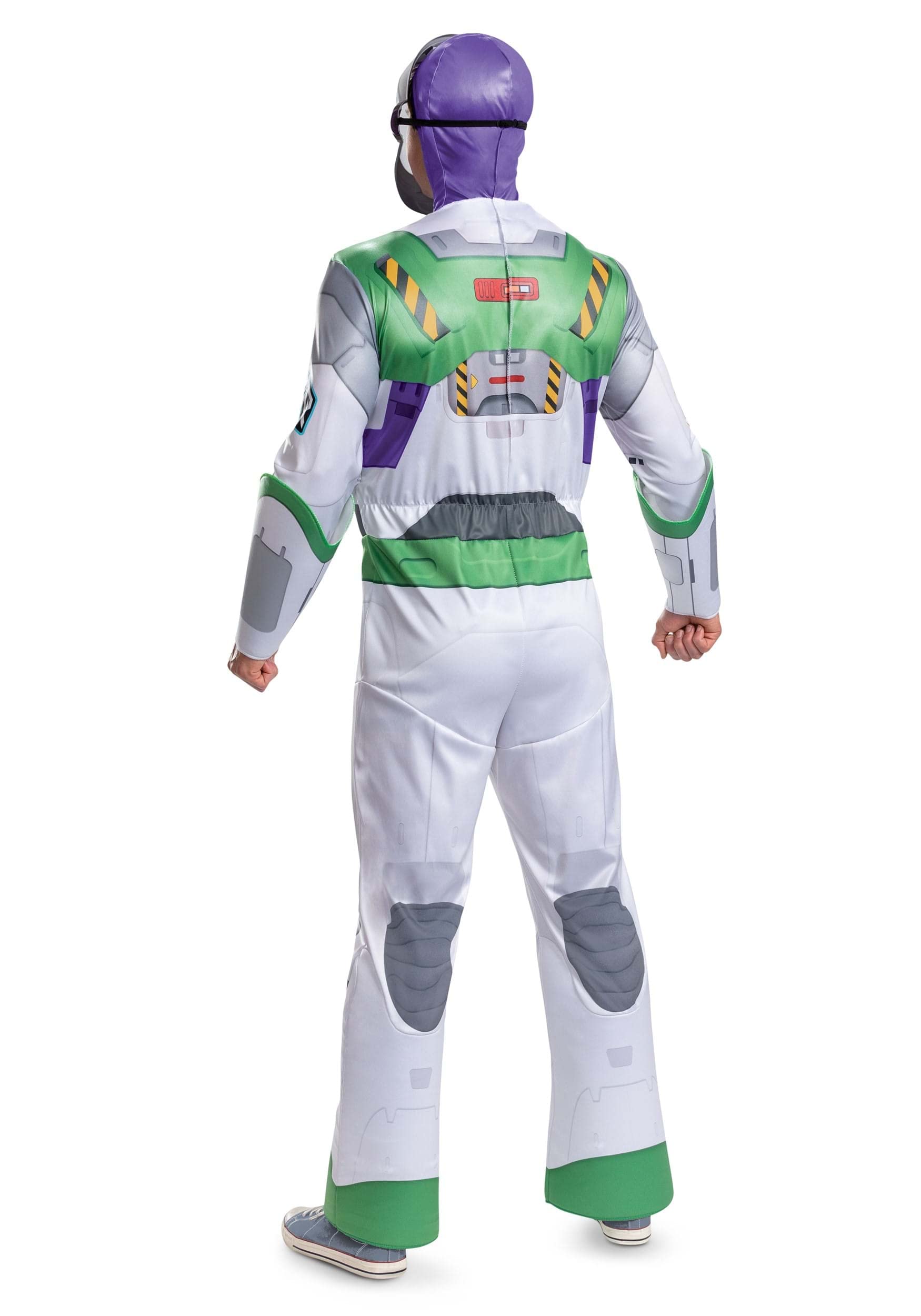 Disguise mens Disney Pixar Lightyear Buzz Space Ranger Costume, Official Disney Lightyear Outfit Adult Sized Costumes, As Shown, Men s Size Large 42-46 US