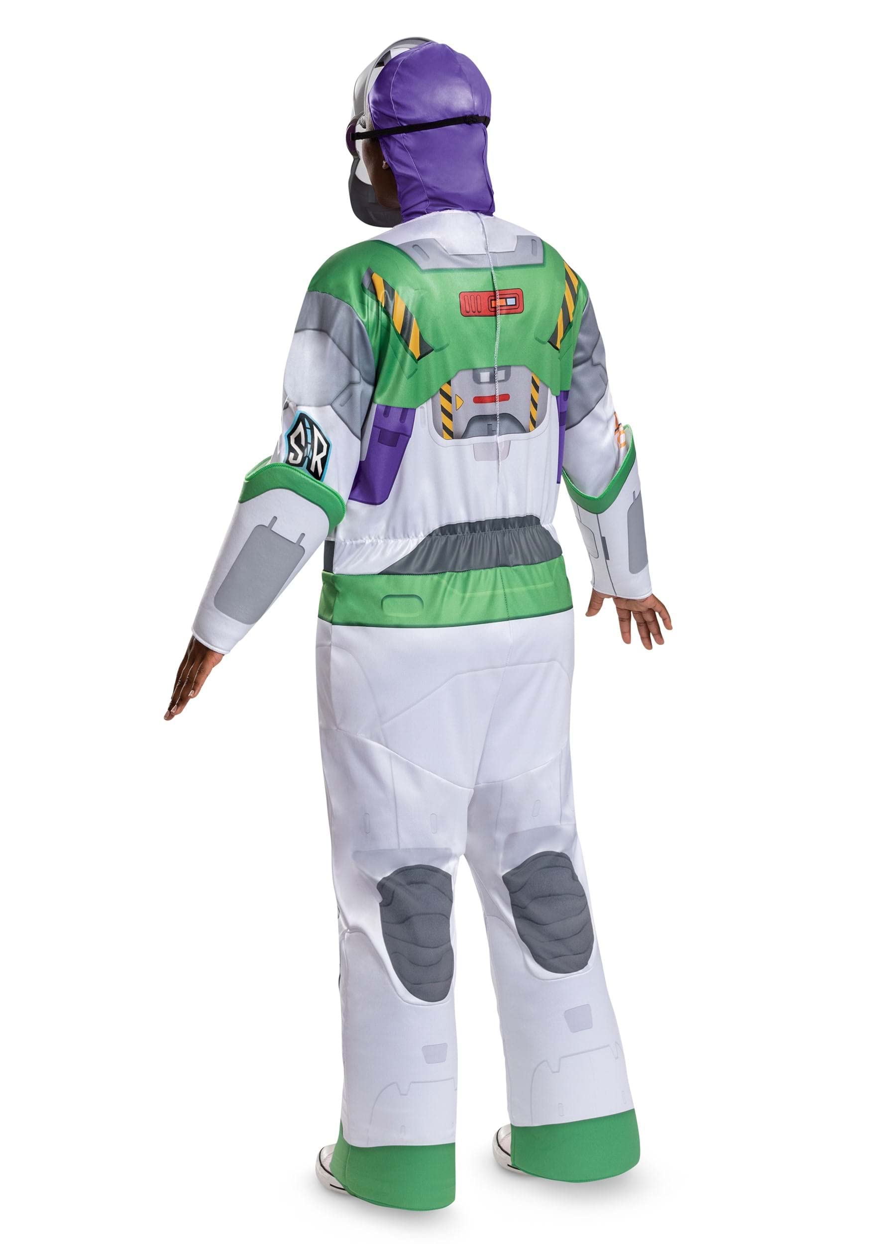 Disguise mens Disney Pixar Lightyear Buzz Space Ranger Costume, Official Disney Lightyear Outfit Adult Sized Costumes, As Shown, Men s Size Large 42-46 US
