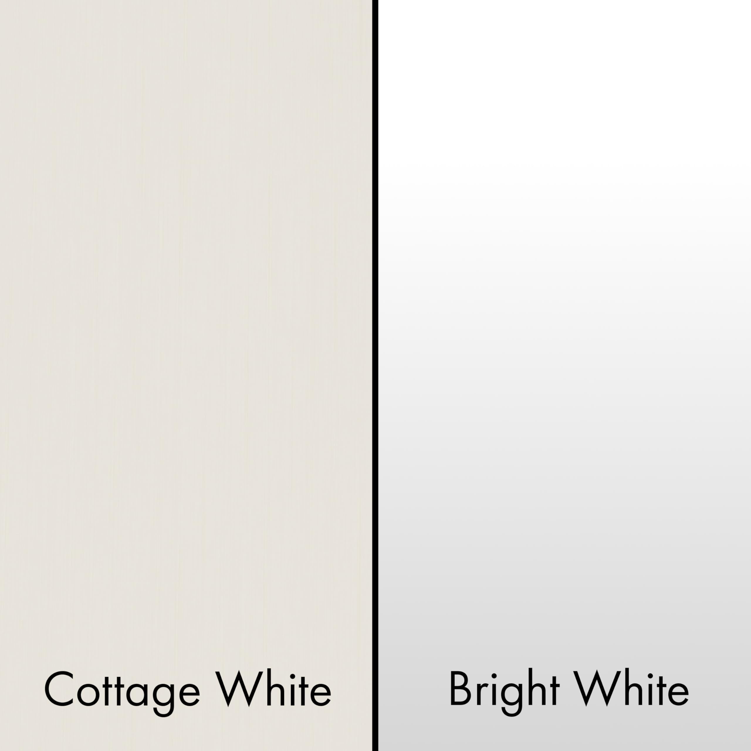 ZLINE 36 in. Wooden Wall Mount Range Hood in Cottage White - Includes Motor