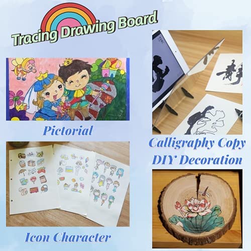 Tracing Drawing Board Optical Draw Projector Sketch Wizard Painting Acrylic Comics Reflection Table Copy Pad Easy Kit