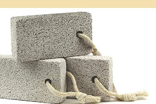 Natural Pumice Stone Three (3) Pack. For Feet, Skin and Body Exfoliation by Spa Destinations