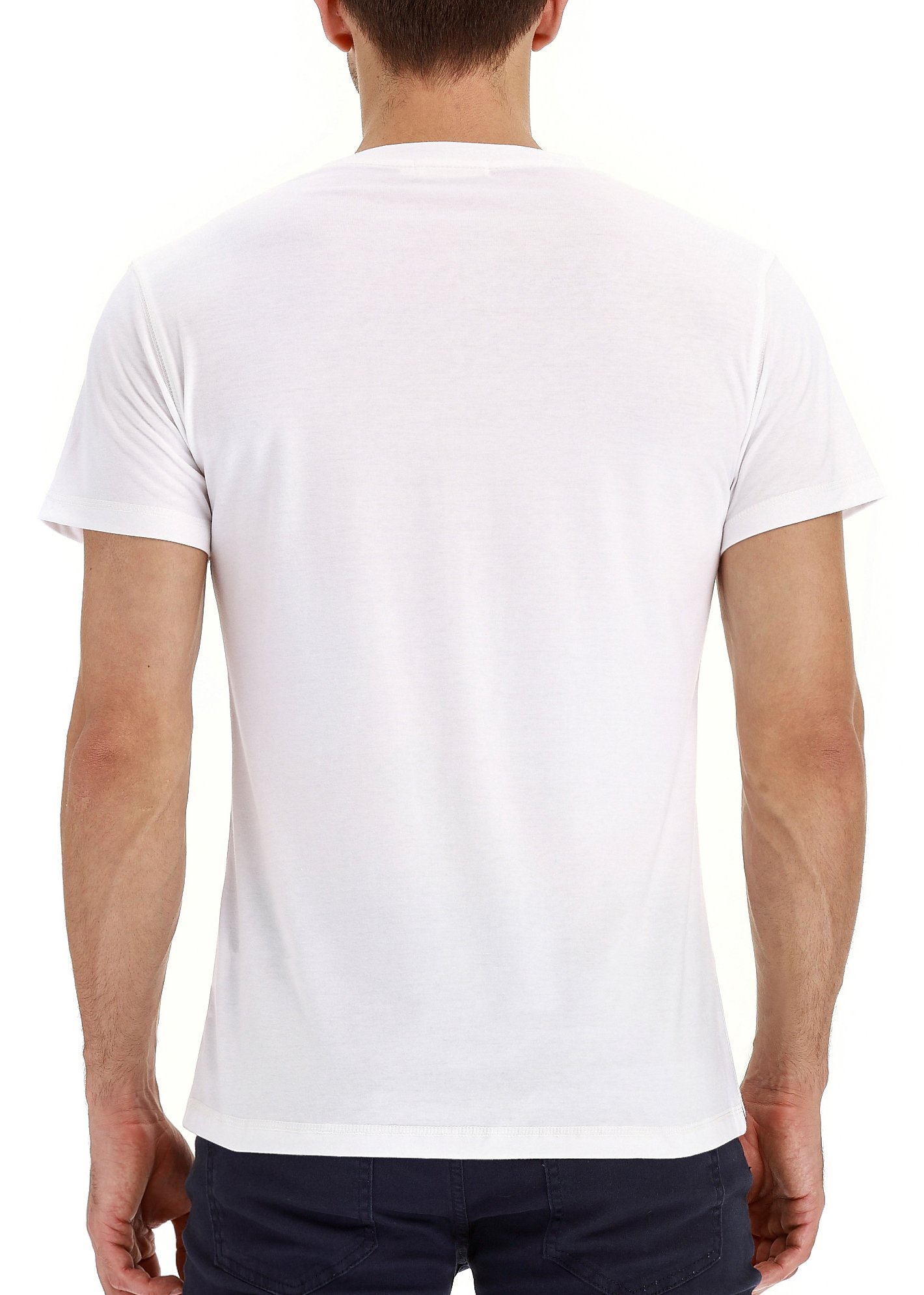 NITAGUT Mens Fashion Casual Front Placket Basic Short Sleeve Henley T-Shirts (2XL, 02 White)