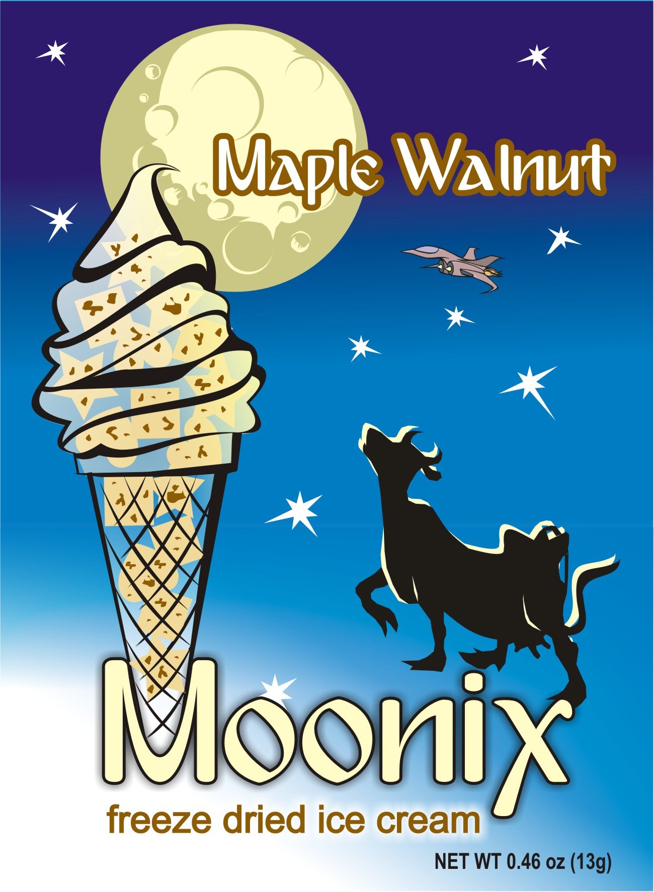 Moonix Freeze Dried Ice Cream 1ct (Maple Walnut)