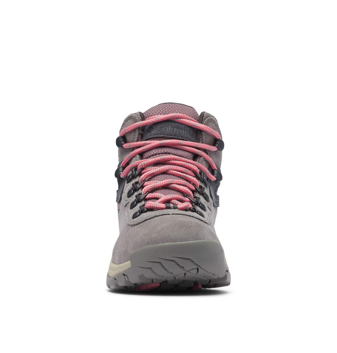 Columbia Women's Newton Ridge Plus Waterproof Amped, Stratus/Canyon Rose, 5