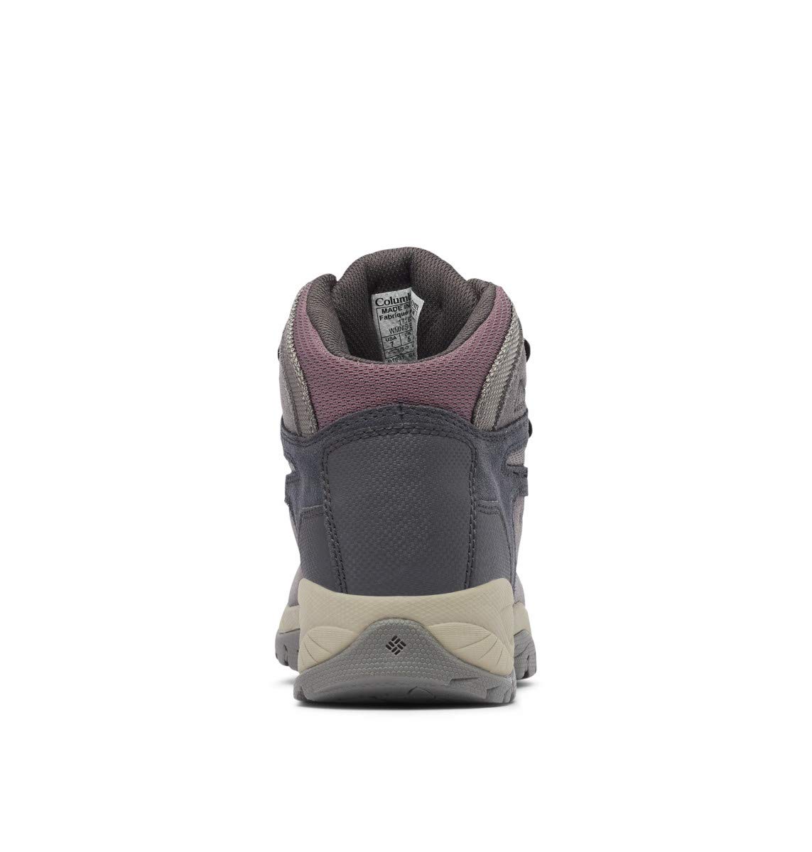 Columbia Women's Newton Ridge Plus Waterproof Amped, Stratus/Canyon Rose, 5