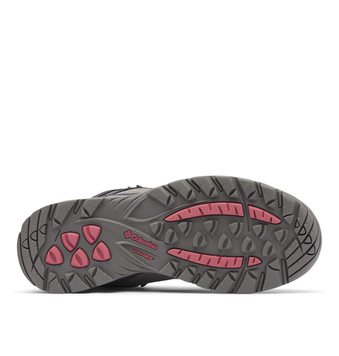 Columbia Women's Newton Ridge Plus Waterproof Amped, Stratus/Canyon Rose, 5