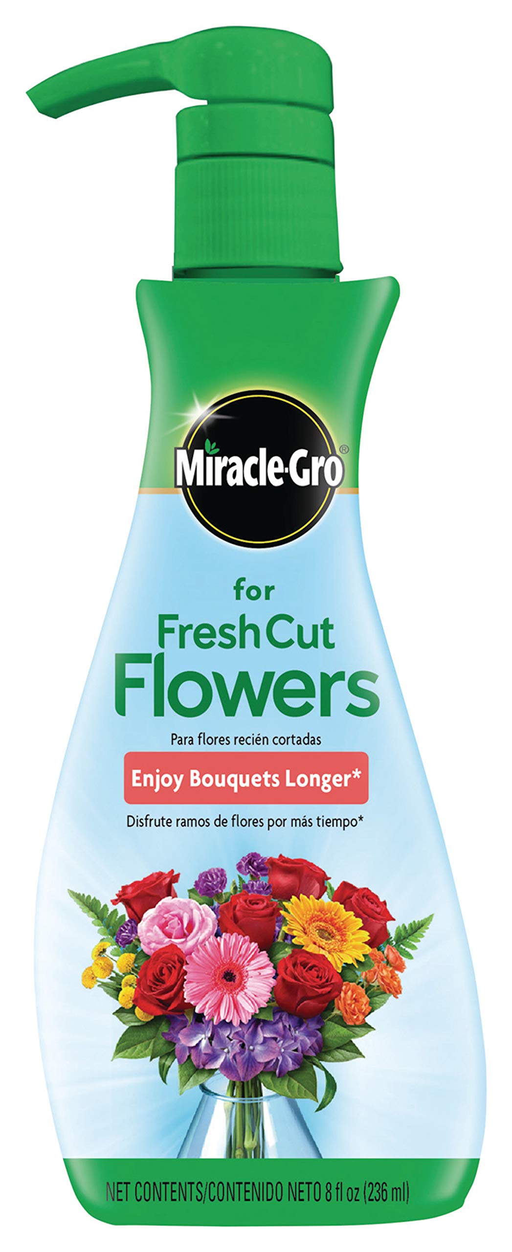 Miracle-Gro for Fresh Cut Flowers, 8 oz., For All Bouquets and Cut Flowers