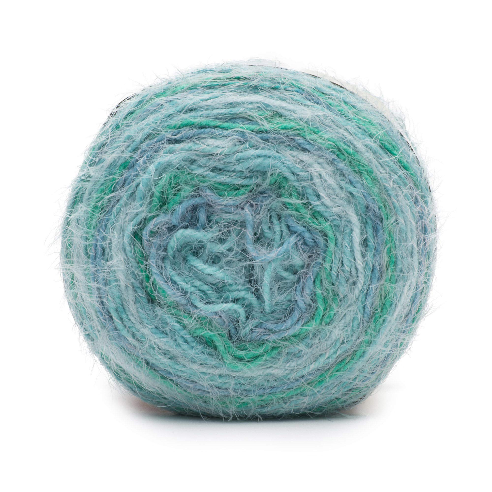Caron Latte Cakes Self-Striping Yarn, 8.8 oz. / 250g, 530 Yards / 485 Meters (Velvet Teal 291222-22006)