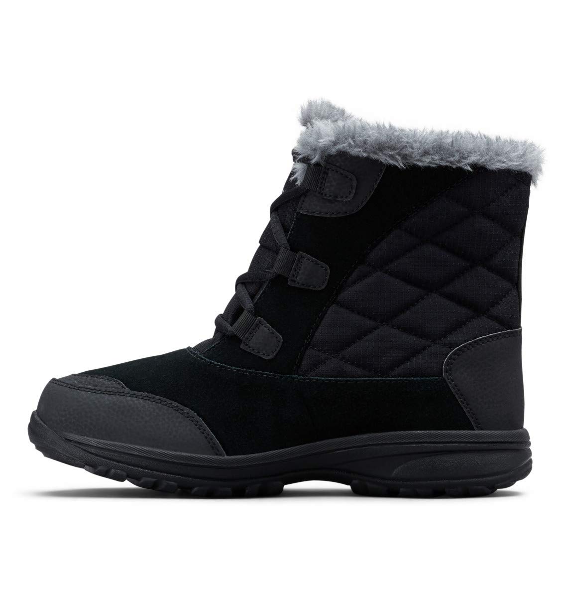 Columbia Women's Ice Maiden Shorty, Black/Columbia Grey, 10