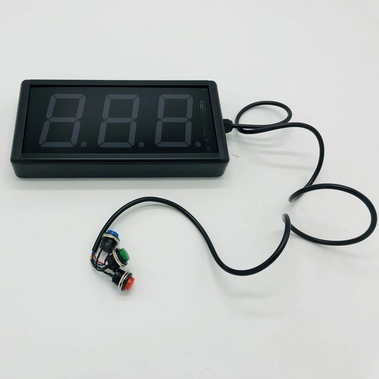 BTBSIGN LED Lap Counter Up/Down Digital Counter with Buttons and Remote 3inch High