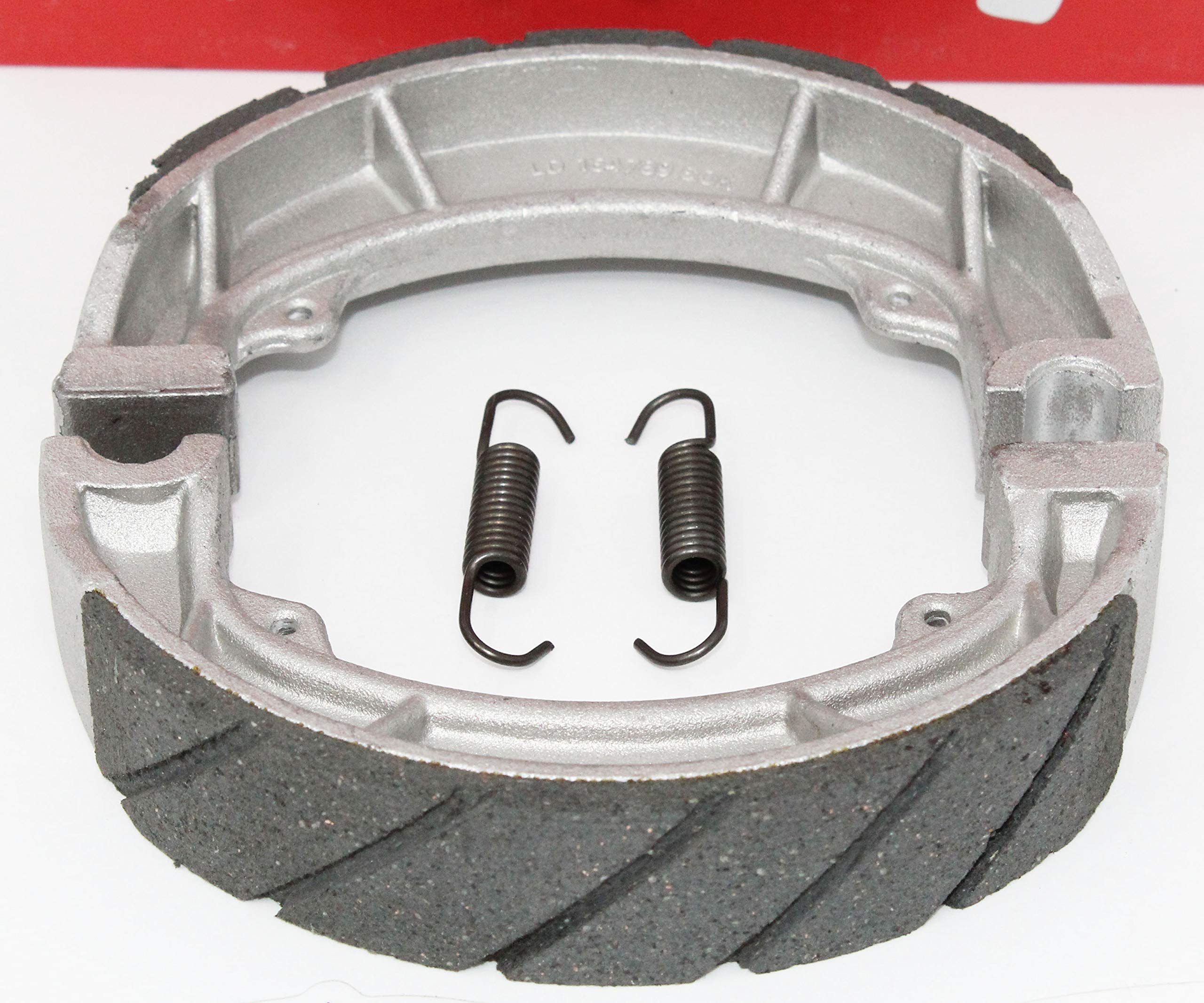 QUALITY WATER GROOVED REAR BRAKE SHOES & SPRINGS for all the Suzuki ALT 185 125 Three-wheelers & LT 185 125 Quadrunner Four-wheelers