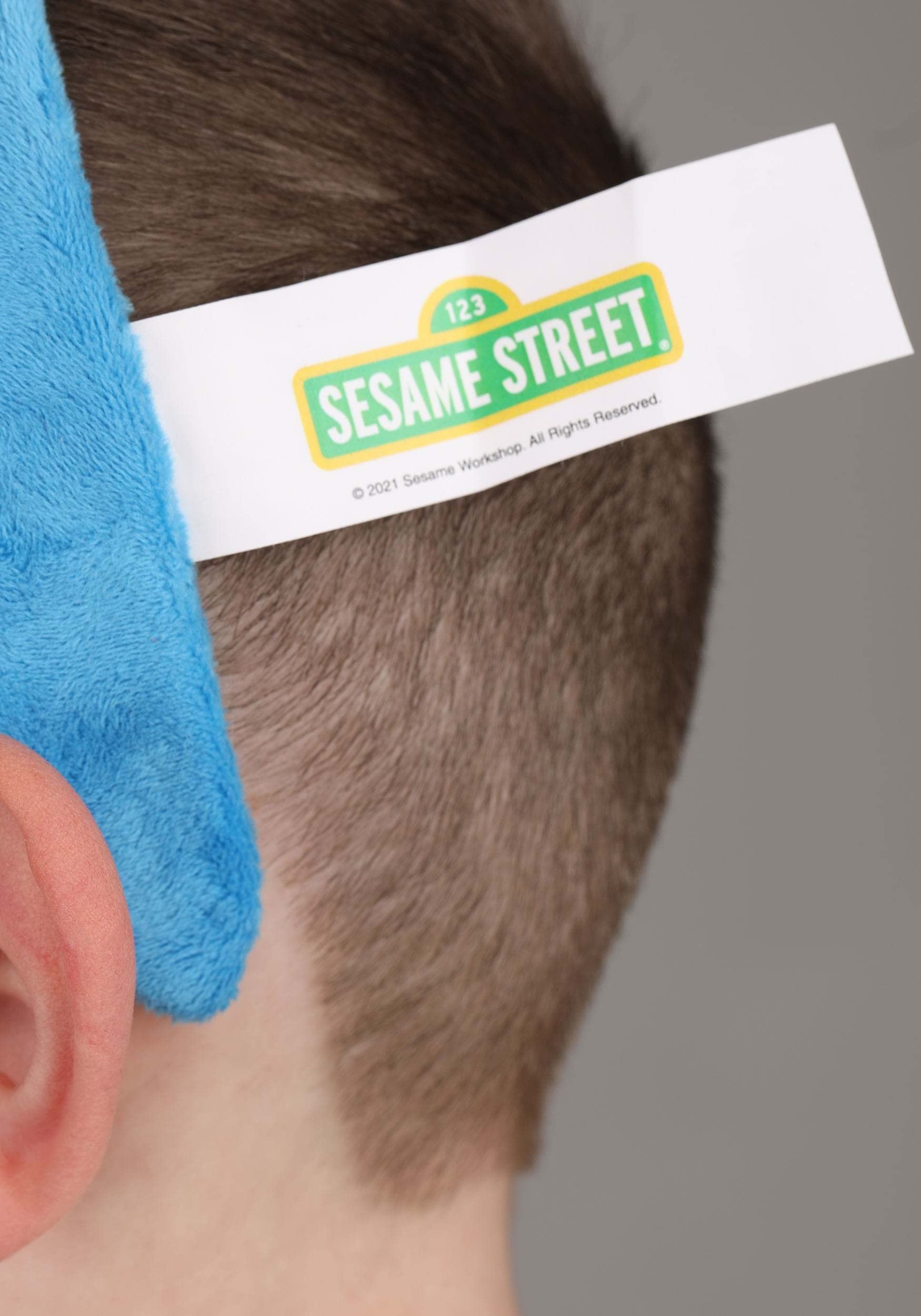 Fun Costumes Sesame Street Cookie Monster Headband - ST, 100% polyester