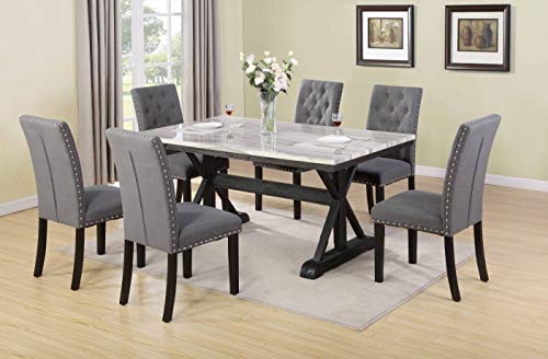 Best Quality Furniture Dining Table Only Gray