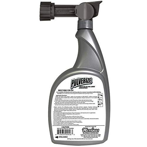 Pulverize Weed Killer for Lawns Concentrate