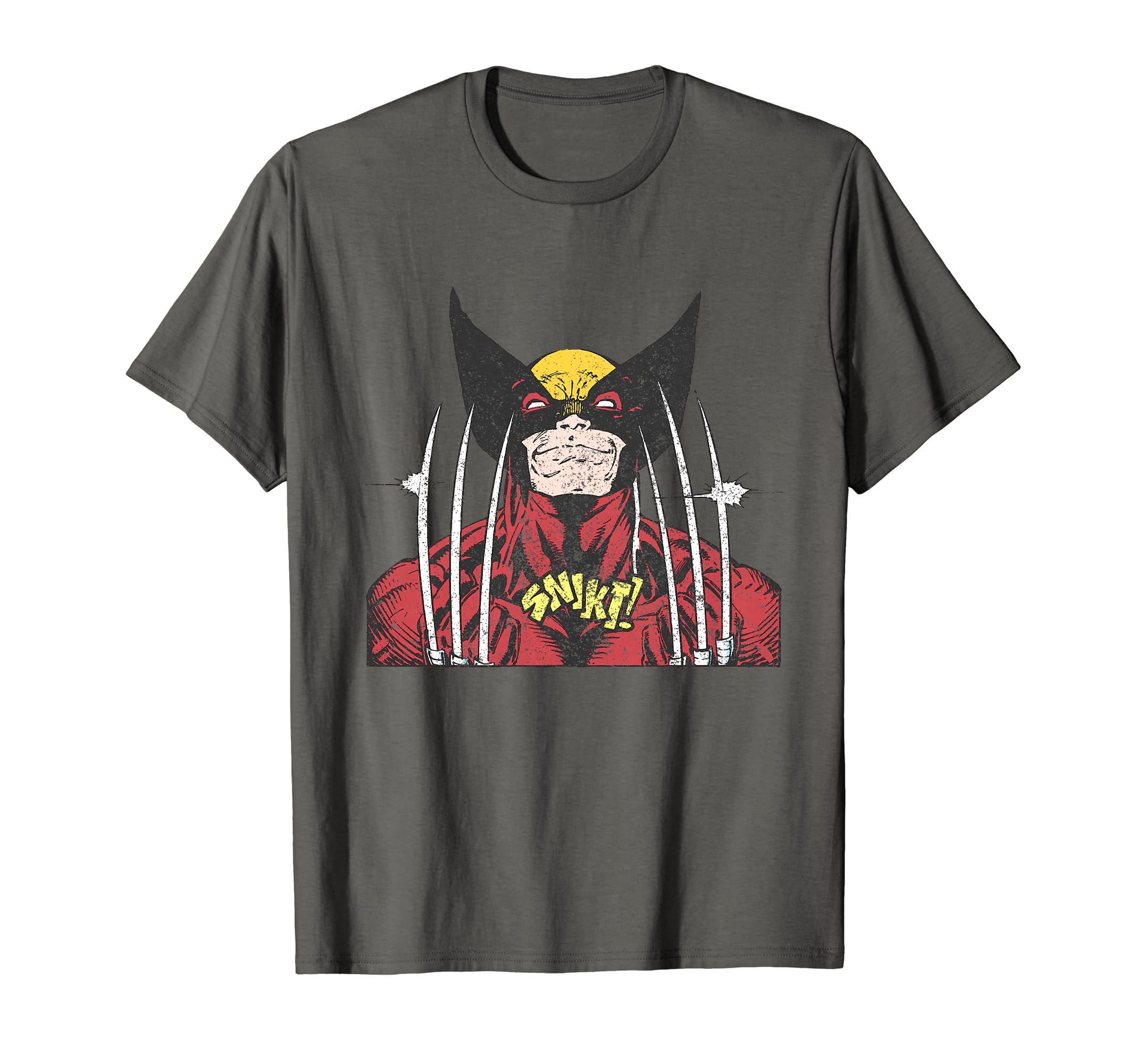 Marvel X-Men Wolverine Classic Comic Snikt Vintage T-Shirt T-Shirt