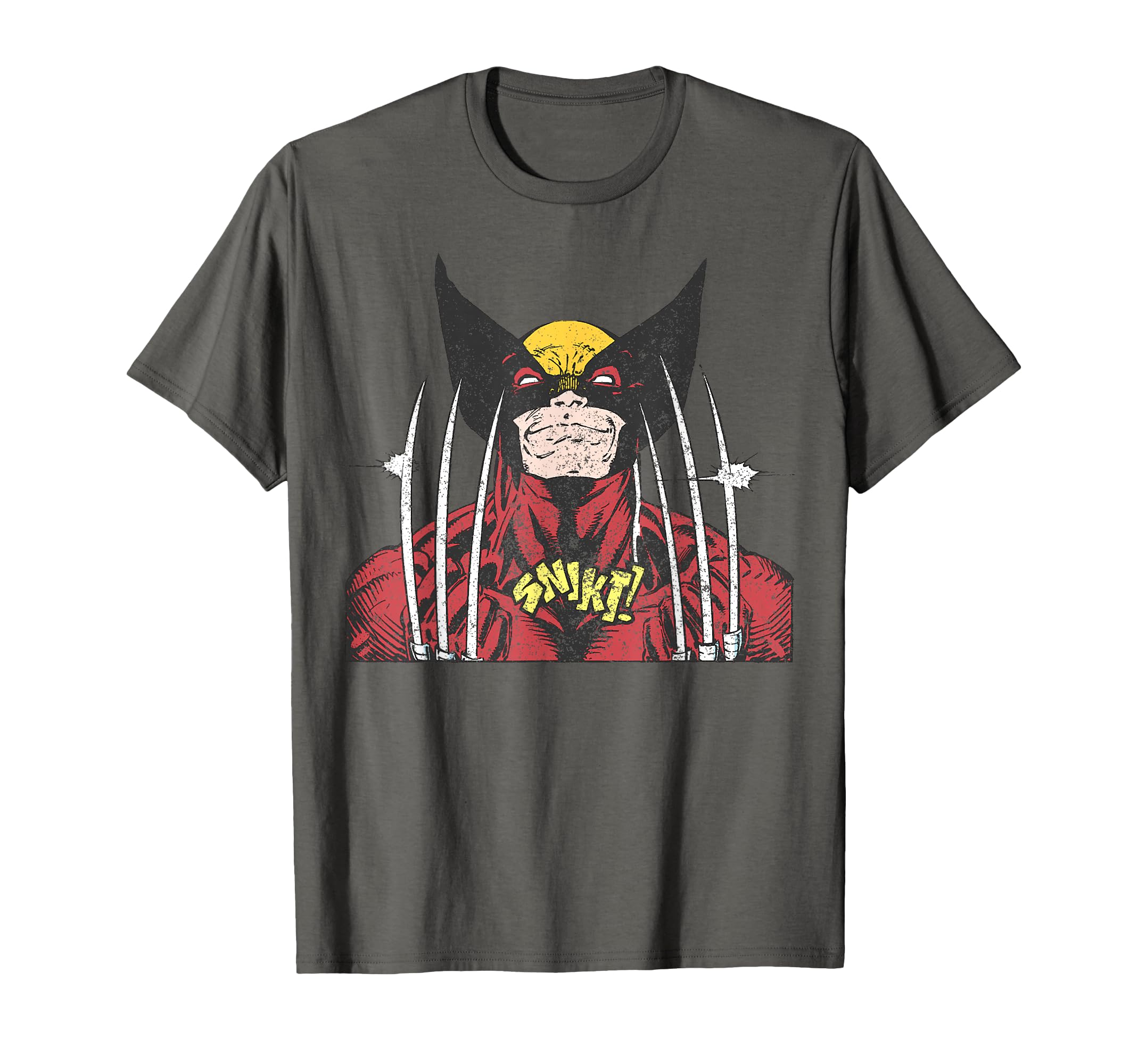 Marvel X-Men Wolverine Classic Comic Snikt Vintage T-Shirt T-Shirt