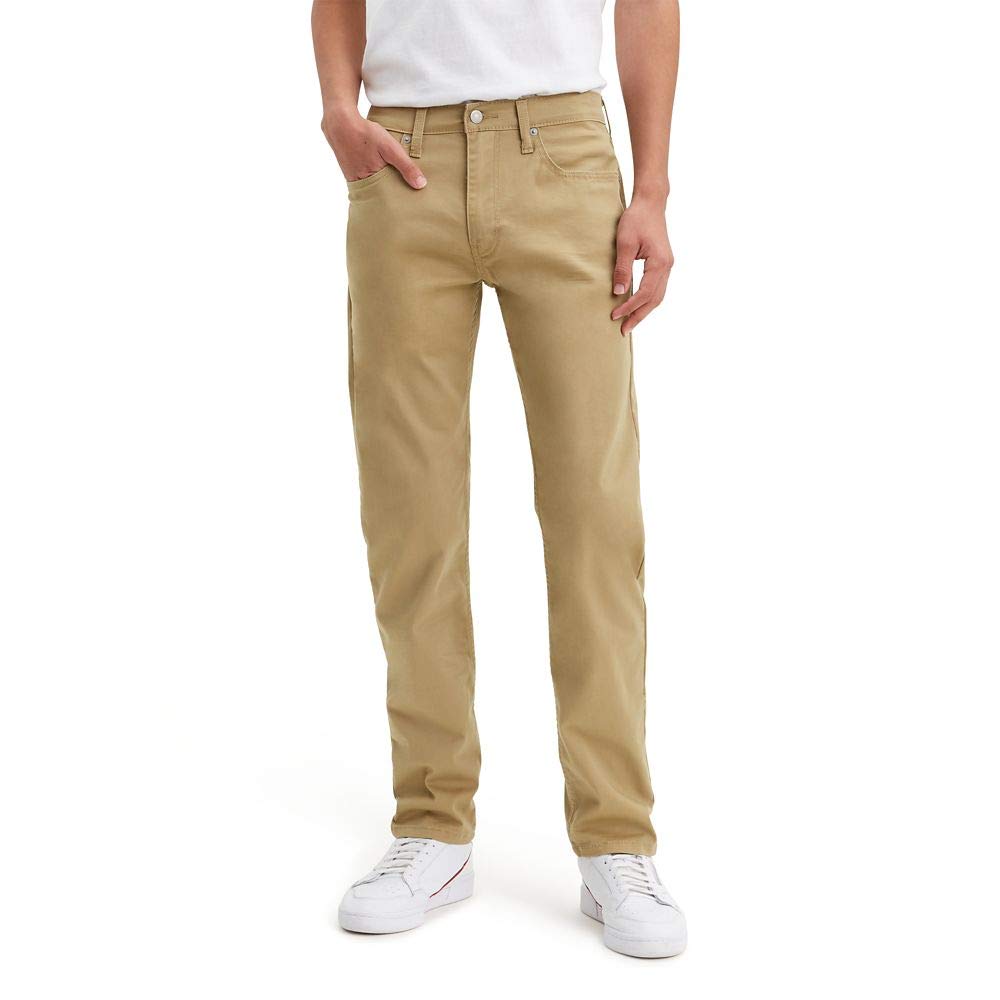 Levi's Men's 502 Taper Fit Jeans (Also Available in Big & Tall), Harvest Gold Twill, 34W x 30L