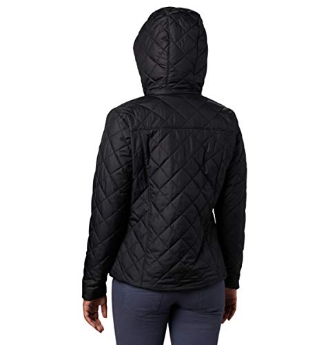 Columbia Women's Copper Crest Hooded Jacket, Black, X-Large