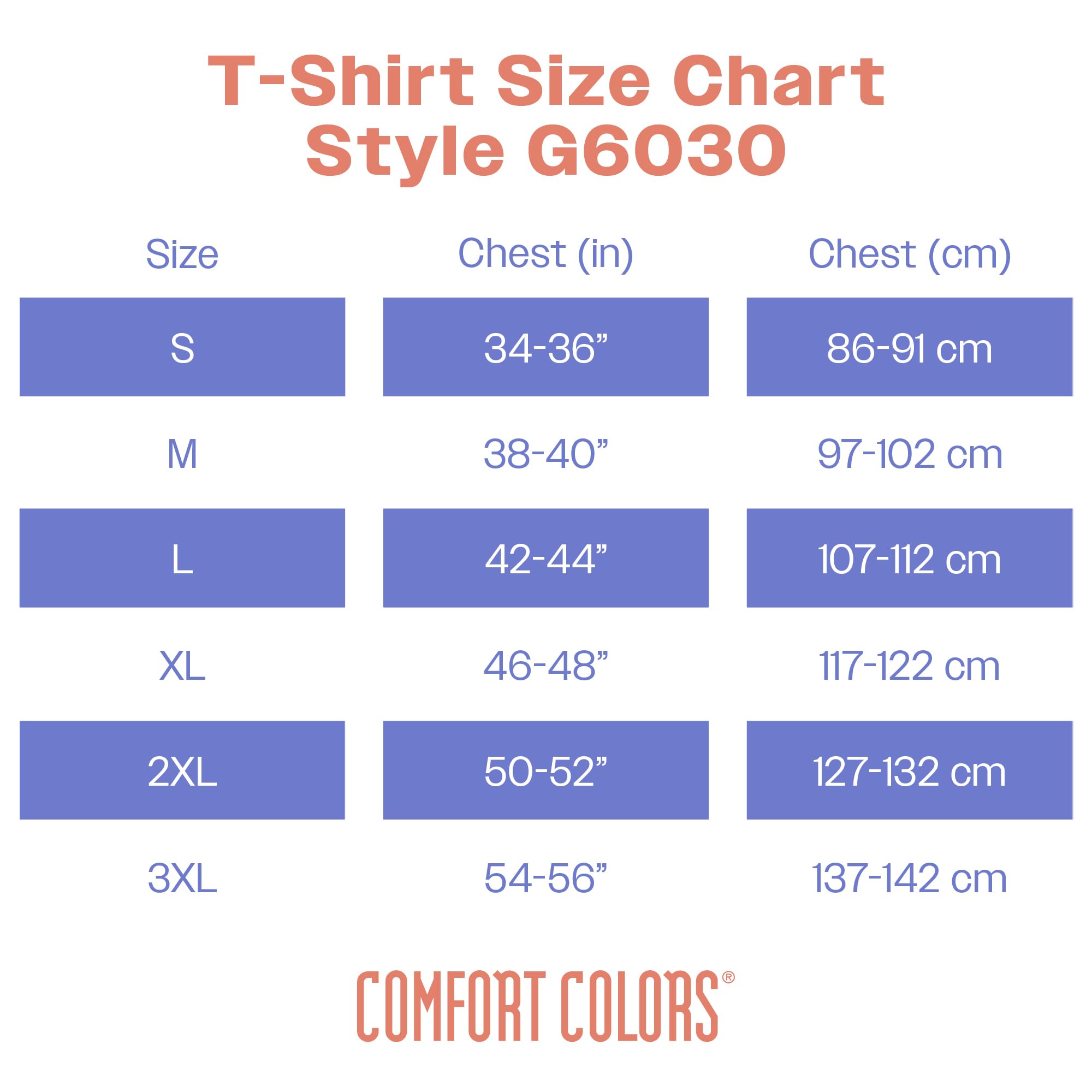 Comfort Colors Adult Short Sleeve Pocket Tee, Style G6030, Blue Jean, Medium