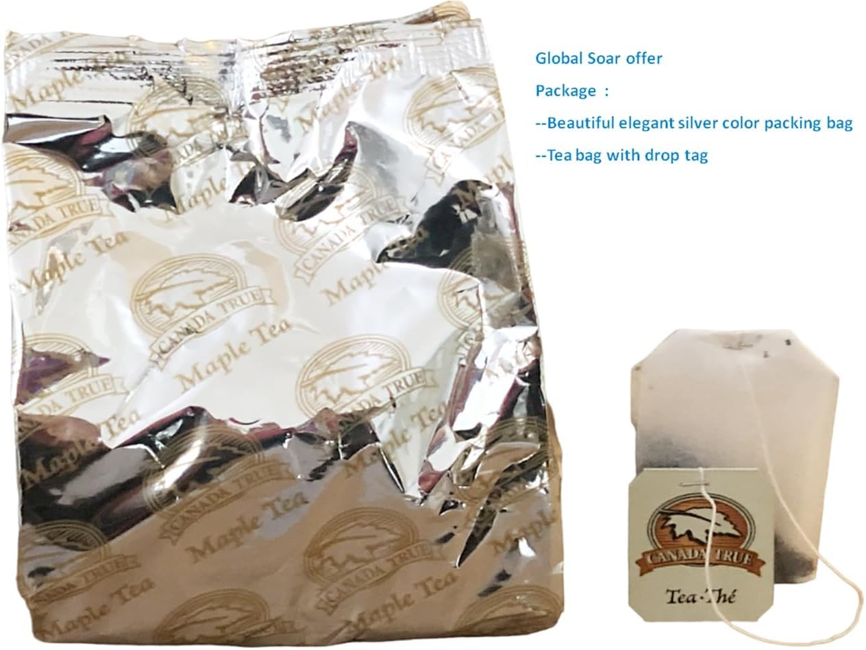 Canada True Maple Tea 25 Tea Bags, 50g (1.75oz), Product of Canada