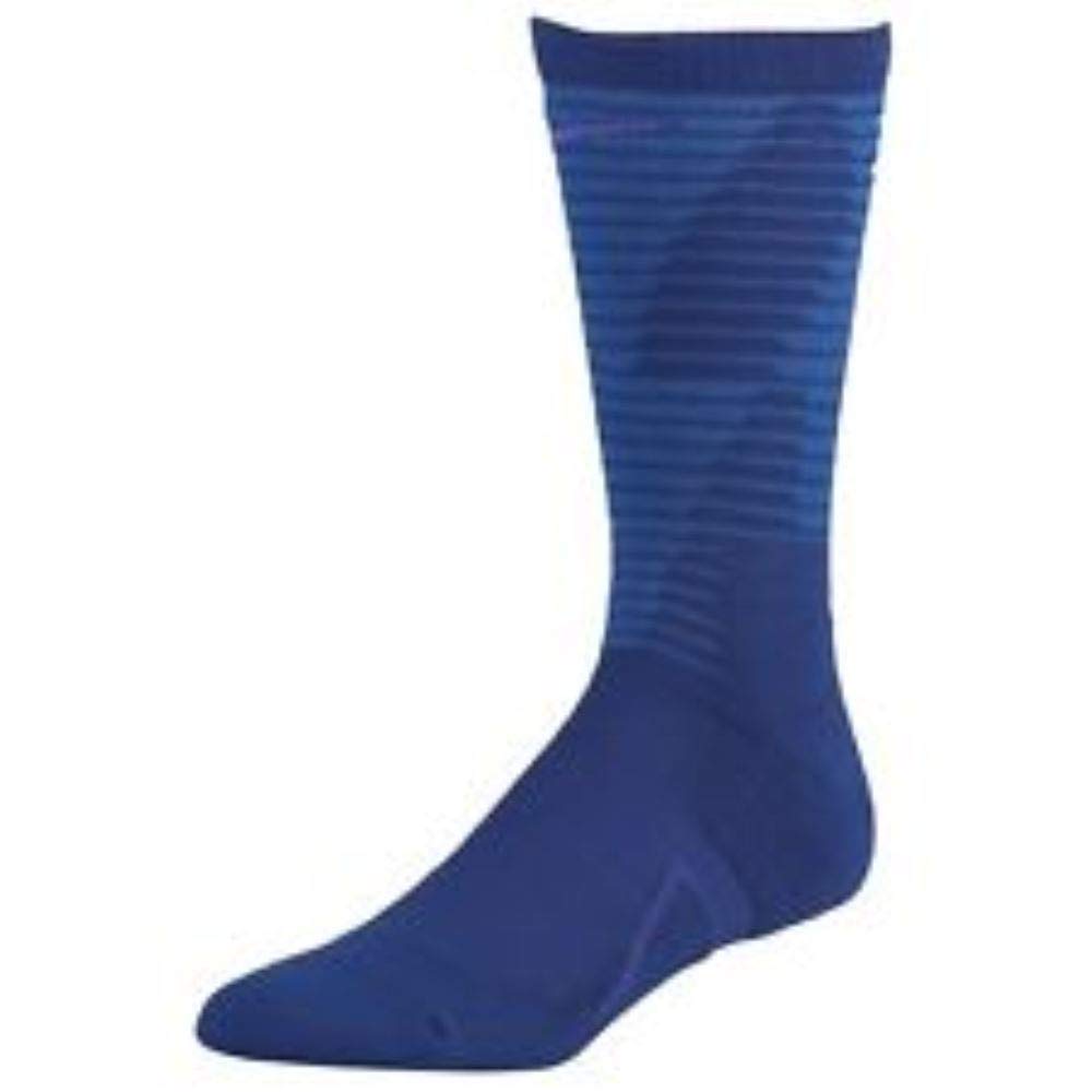 Nike Elite Crew 1.5 Basketball Socks Disruptor Large (Men Size 8-12, Women 10-13) Royal, Purple SX7272-455
