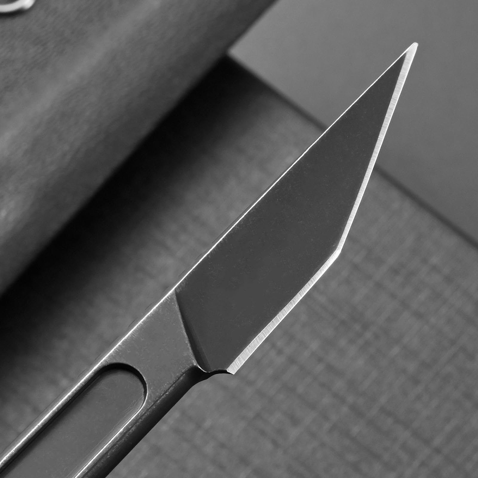 Ccanku C1104 Fixed Blade Knife D2 Blade+Stainless Steel Handle Fixed Blade Knife for Hunting, Survival, Camping Outdoor Utility Knife with K Sheath