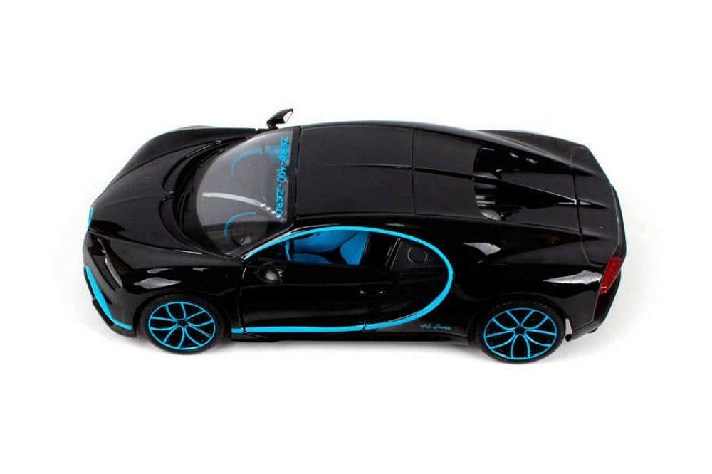 Bugatti Chiron 42 Hard Top, Black - Maisto 31514BK - 1/24 Scale Diecast Model Toy Car
