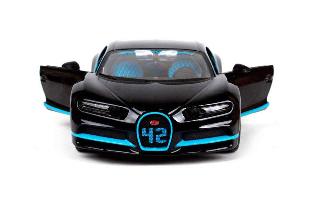Bugatti Chiron 42 Hard Top, Black - Maisto 31514BK - 1/24 Scale Diecast Model Toy Car