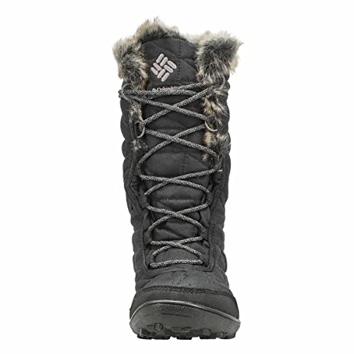 Columbia Women's Minx Mid III Omni-Heat Waterproof Winter Boot Black 10 Medium US