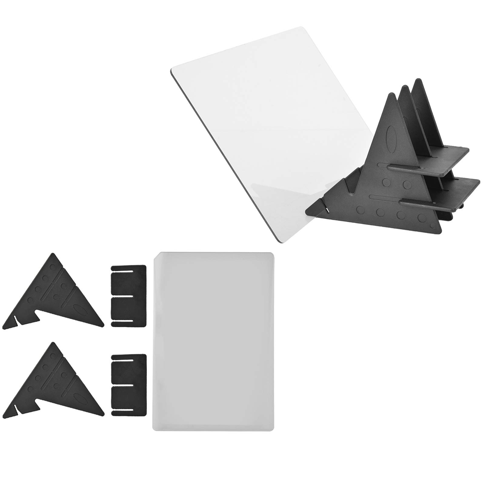 Portable Tracing Board Stencil Board Light Box Copy Mirror Drawing Reflection Board Painting Art Easy Drawing Sketching Tool, Suitable for Kids, Junior Painters&Artists, Animation Industry, etc