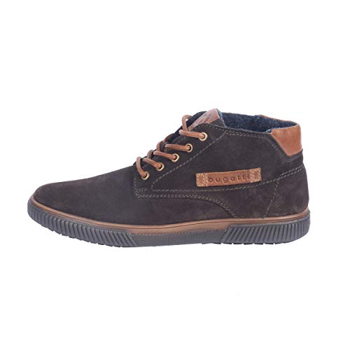 bugatti Men's Hi-Top Trainers Desert Boots, Gray, 10