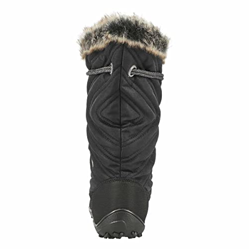 Columbia Women's Minx Mid III Omni-Heat Waterproof Winter Boot Black 10 Medium US
