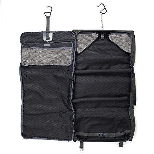 Travelpro Platinum Elite Tri-Fold Carry-On Garment Bag, Men and Women, Vintage Grey, 20-Inch