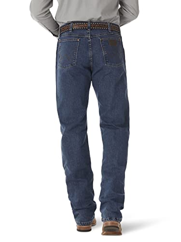 Wrangler Premium Performance Cowboy Cut Comfort Wicking Regular Fit Jean, Vintage Stone, 40X32