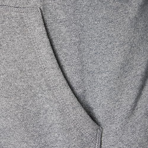 Amazon Essentials Hoodie For Men, Sherpa-Lined Full-Zip Fleece Sweatshirt, X-Large, Light Grey Heather