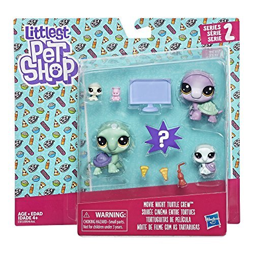 Lps Family Pack Movie Night Turtle Crew