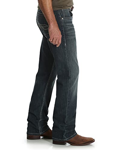 Wrangler mens 20x No. 42 Vintage Boot Cut Jeans, Glasgow, 36W x 30L US
