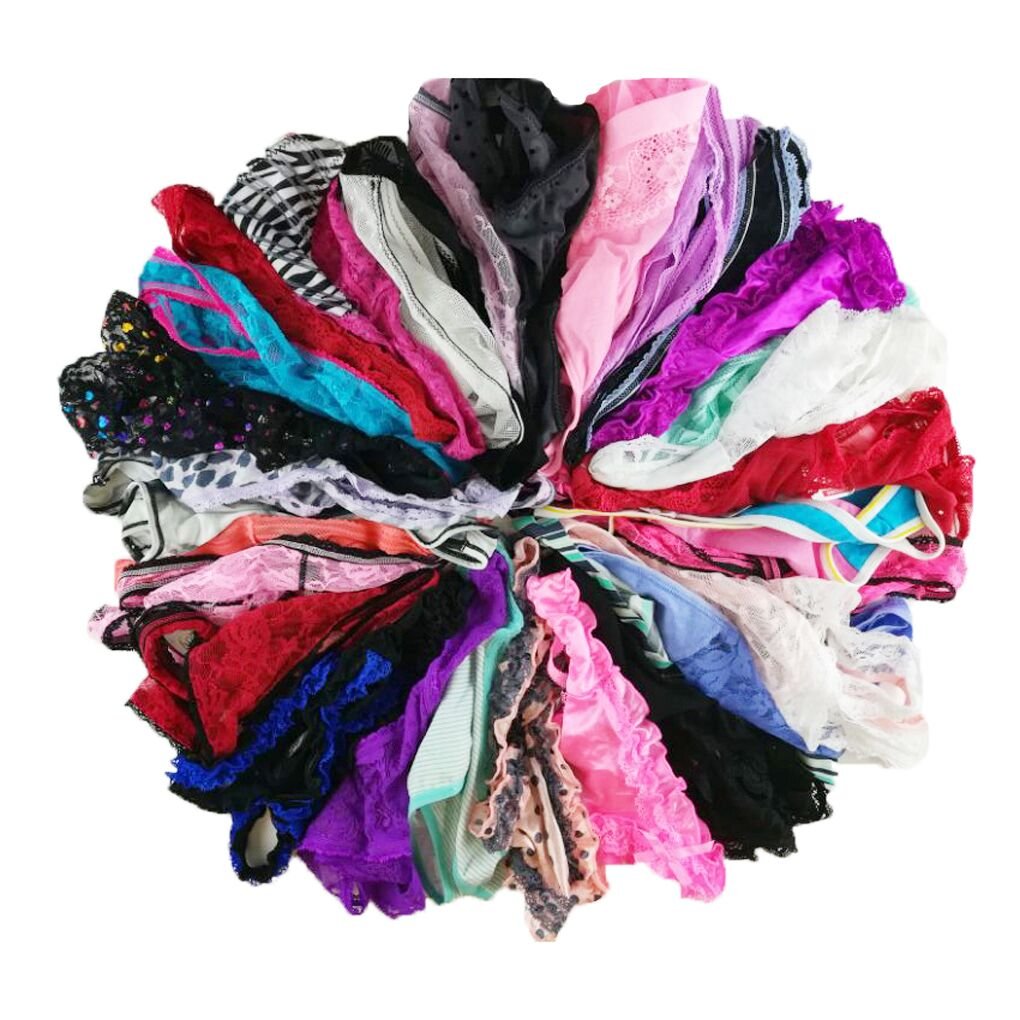 jooniyaa Women Variety of Underwear Pack T-Back Thong G-String Panties(10pcs,M)