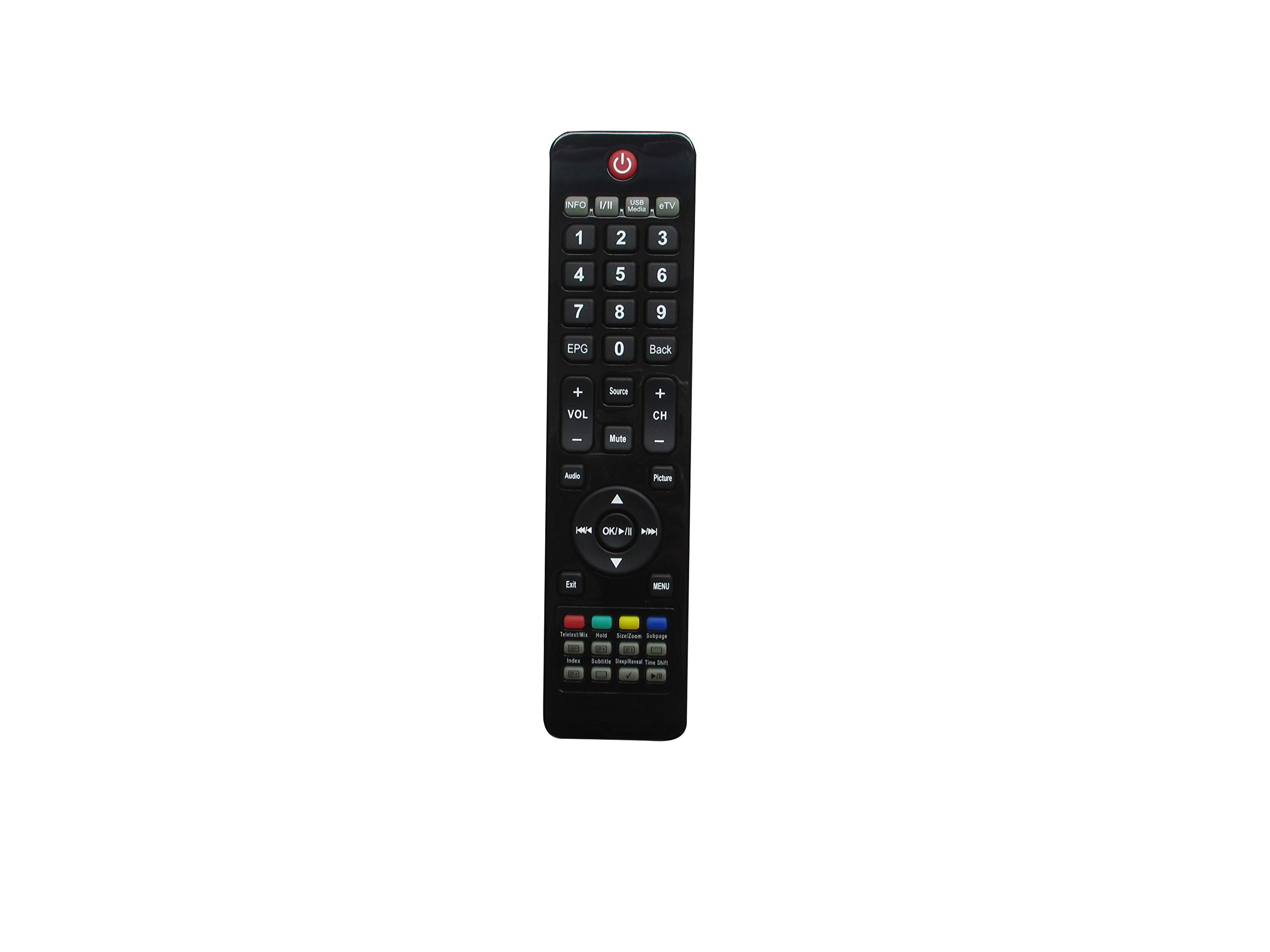 HCDZ Replacement Remote Control for AOC LE22H160 LE22H037 LE19W037 LE22H067 LCD LED HDTV CRT TV