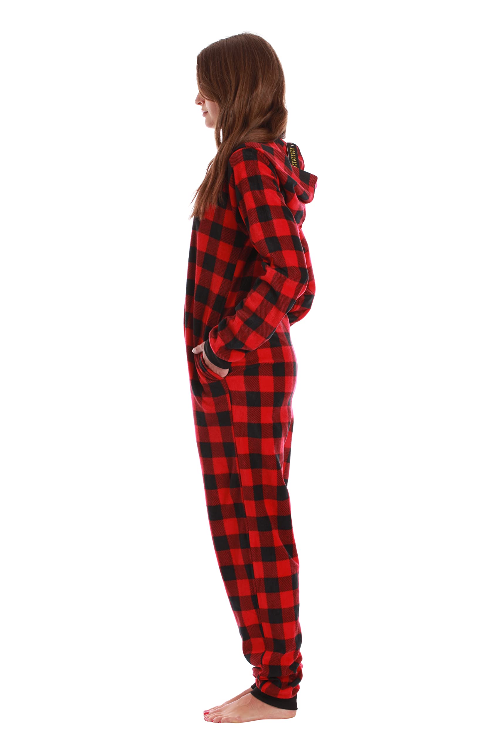 Just Love Printed Flannel Adult Onesie Pajamas 95813-45-L