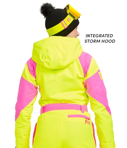 Tipsy Elves Bright Women's Ski Suit Neon Powder Blaster from Size Large