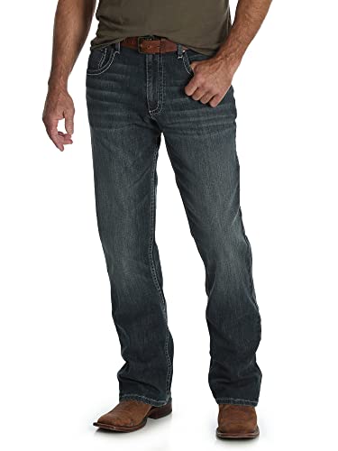 Wrangler mens 20x No. 42 Vintage Boot Cut Jeans, Glasgow, 36W x 30L US