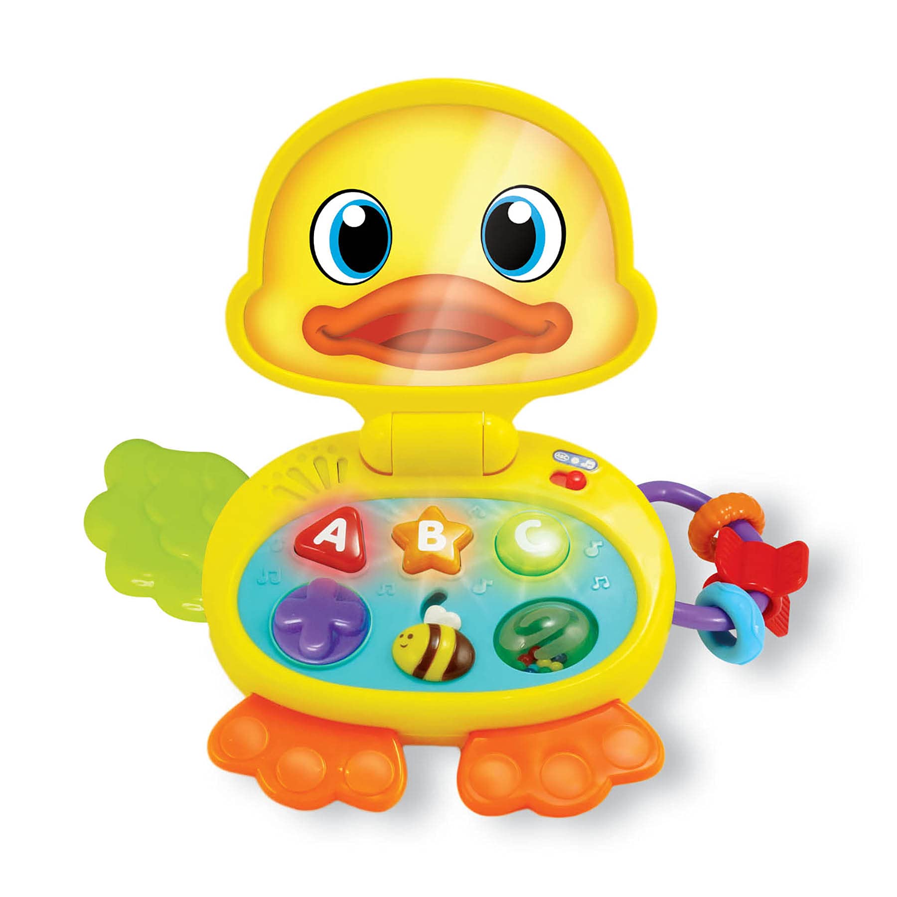 Little Virtuoso Enviro Mental Toy Flip Duck Laptop