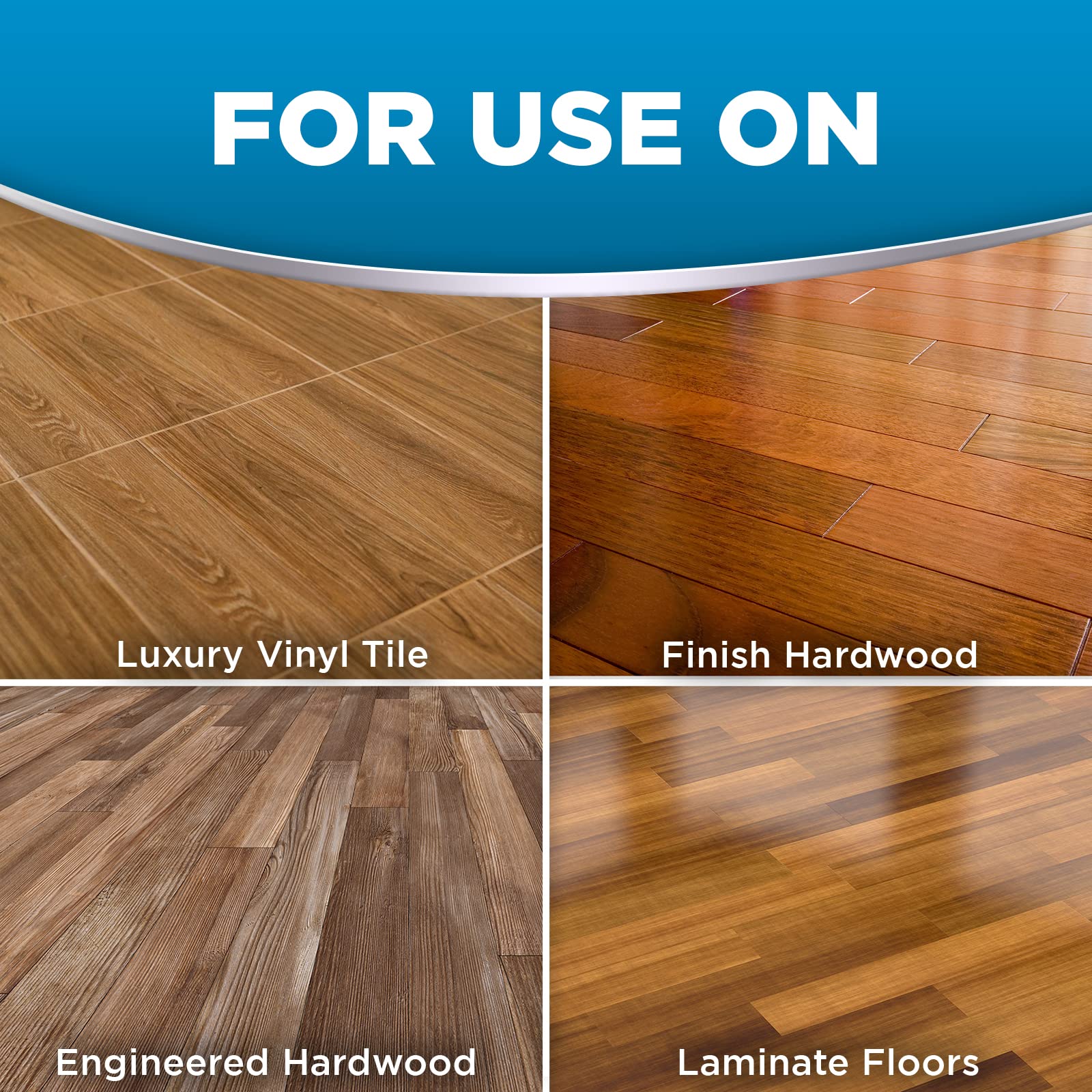 Weiman Hardwood Cleaner for Finished Hardwood Floors, Engineered Floors, Laminate - Streak-Free Results, EPA Safer Choice Certified, 32 oz