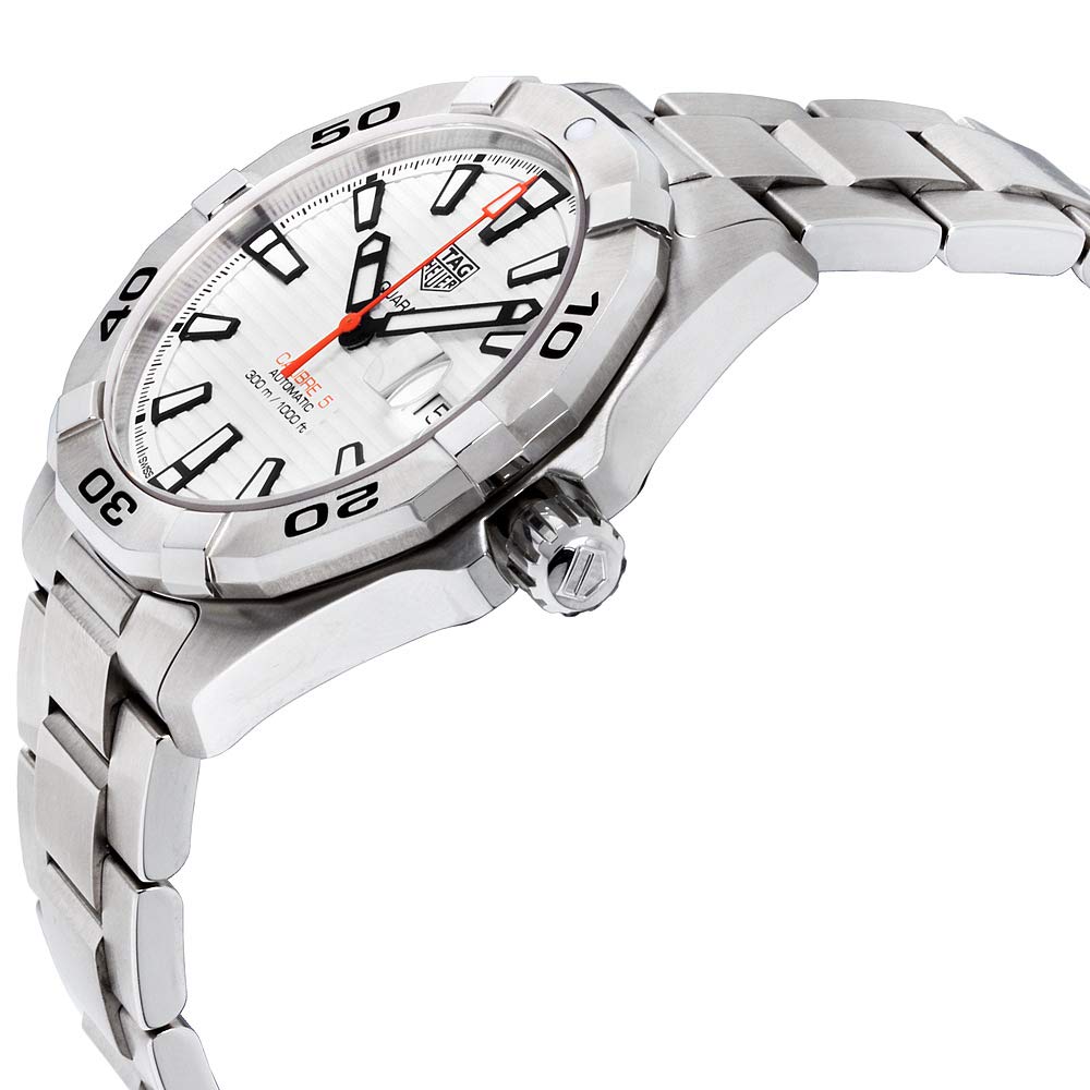 Tag Heuer Aquaracer White Dial Stainless Steel Men's Watch WBD2111.BA0928