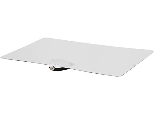 Channel Master FLATenna - Indoor Digital HDTV Antenna, 12' Coaxial Cable, Superior Reception Range & Signal Reliability, Supports 4K Smart TVs, OTA Broadcast & NextGen TV, Easy Install