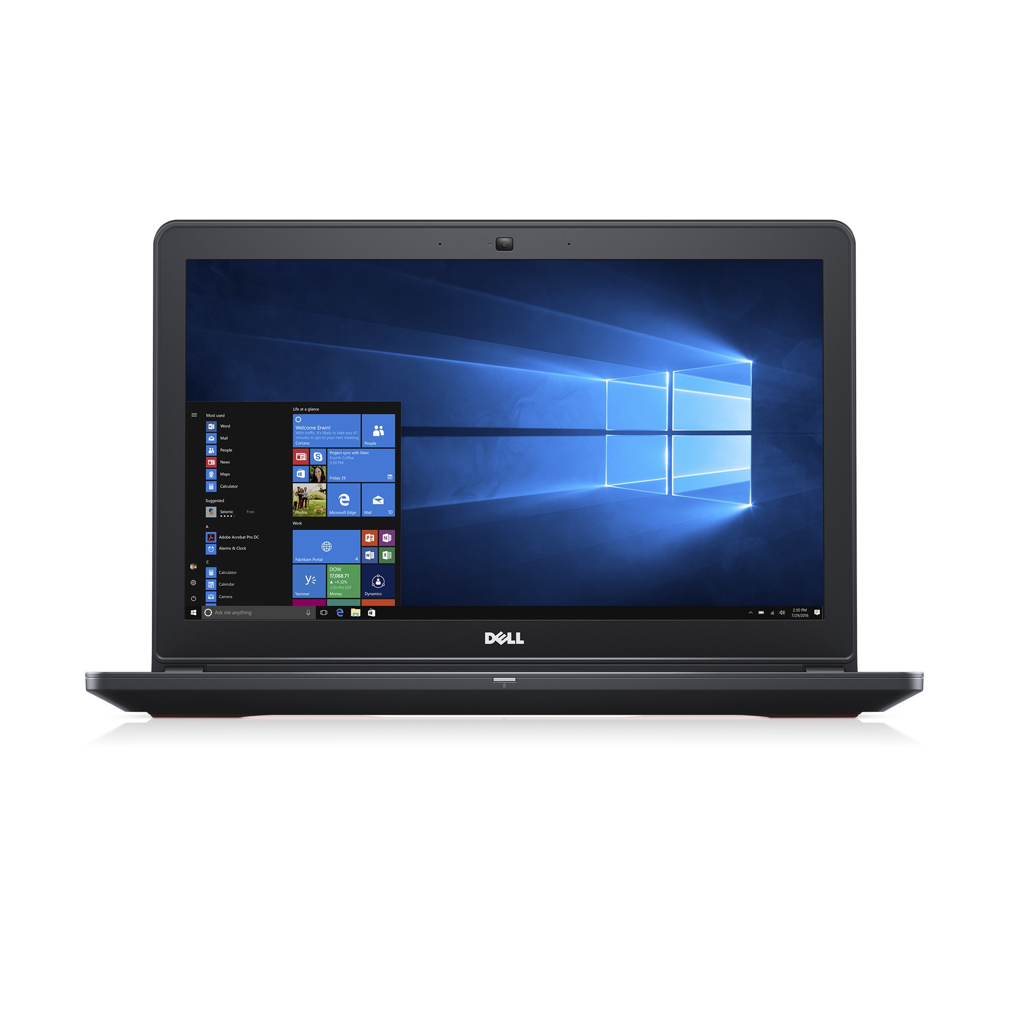 Dell Inspiron Top Performance Gaming Laptop, 5000 Series 15.6" FHD 1080P Screen, Intel Core i7-7700HQ, 16GB DDR4, 128GB SSD + 1TB HDD, Backlit Keyboard, NVIDIA GeForce GTX 1050 4GB DDR5, Windows 10